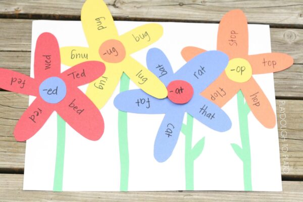 Word Family Garden Activity - Playdough To Plato