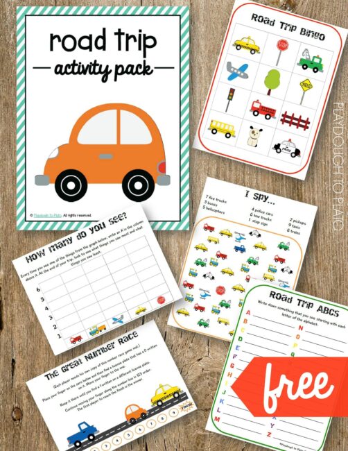 Road Trip Fun: A Free Activity Pack to Keep Kids EntertainedFree Road ...
