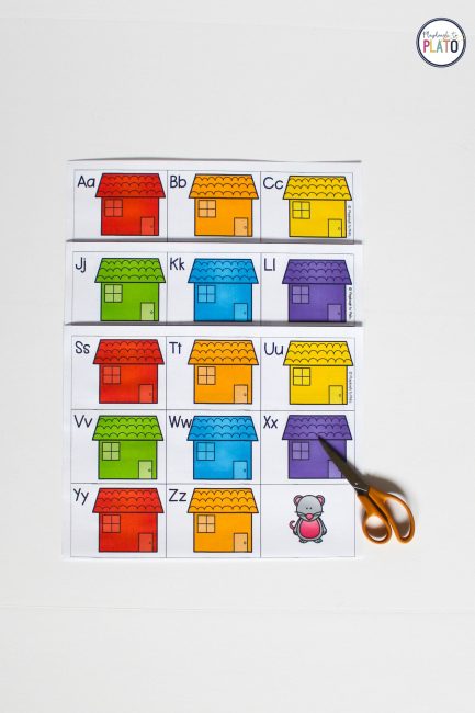 Little Mouse, Little Mouse Alphabet Game - Playdough To Plato