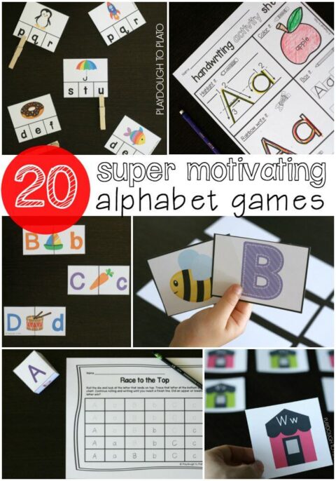 Alphabet Mega Pack - Playdough To Plato Teach Phonics