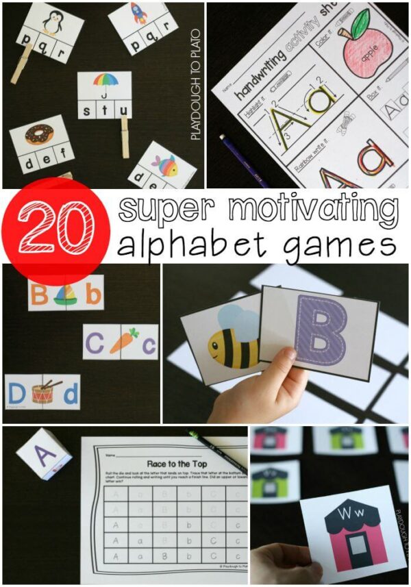 Alphabet Mega Pack - Playdough To Plato Teach Phonics