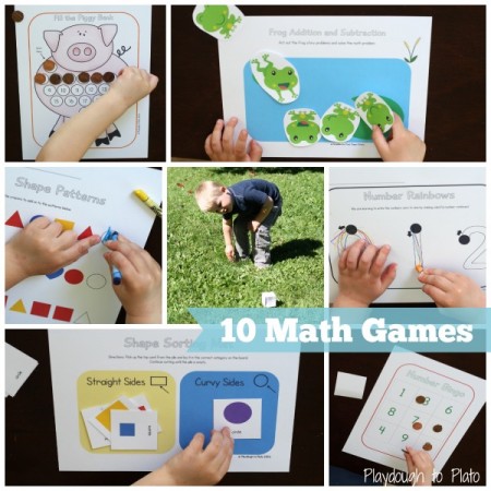 Preschool Math Mega Pack - Playdough To Plato | How To Teach Math