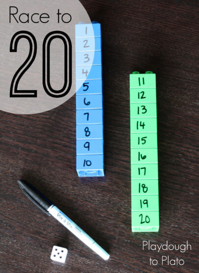 20 Super Fun Number Games for Kids - Playdough To Plato