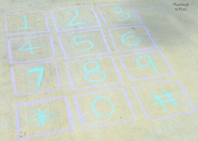 4 Fun Tricks for Learning Phone Numbers - Playdough To Plato