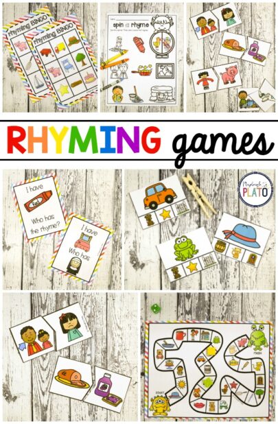 Playful Rhyming Games - Playdough To Plato