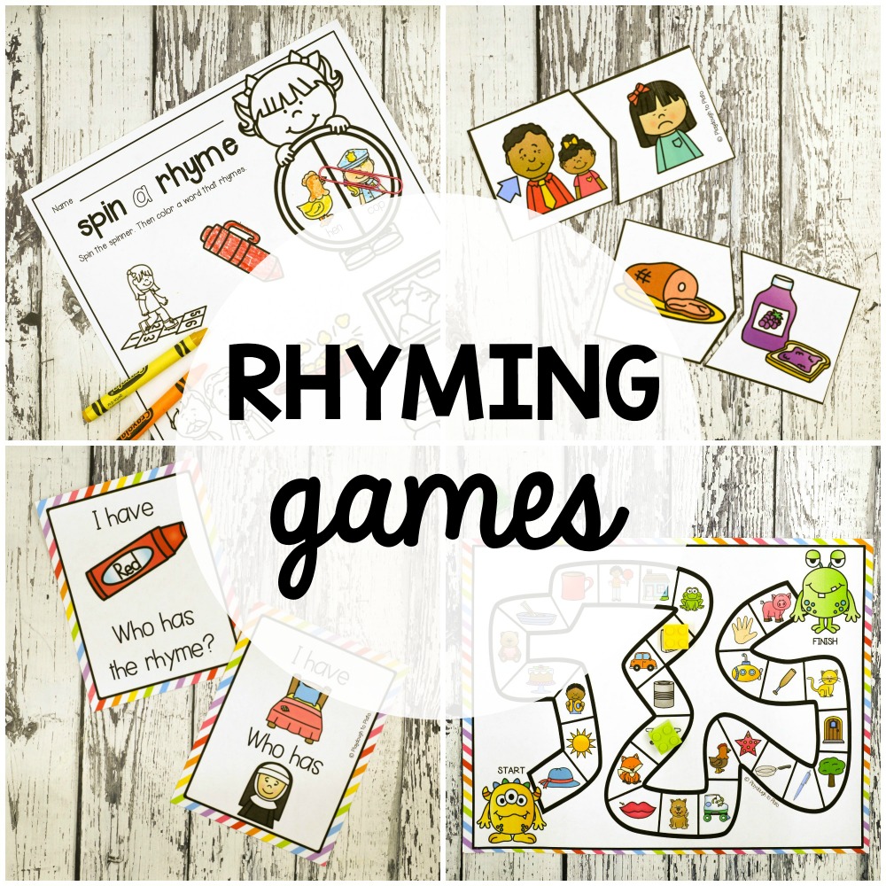 Rhyming Game For Kindergarten Rhyming Game For Kindergarten