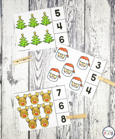 23 Christmas Centers - Playdough To Plato