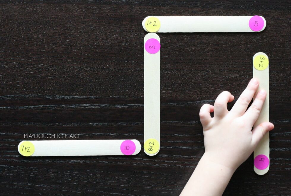 Math Fact Dominoes - Playdough To Plato