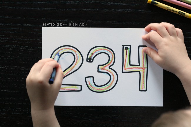 25 Pre-K Math Centers - Playdough To Plato