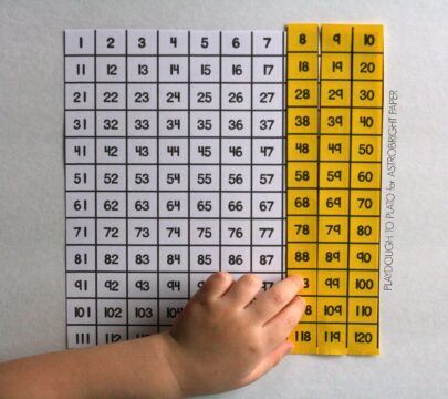Free Hundred Chart and 10 Ways to Use It - Playdough To Plato