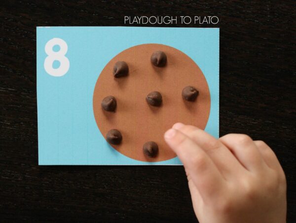 If You Give a Mouse a Cookie Counting Cards - Playdough To Plato