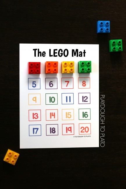 The LEGO Mat - Playdough To Plato