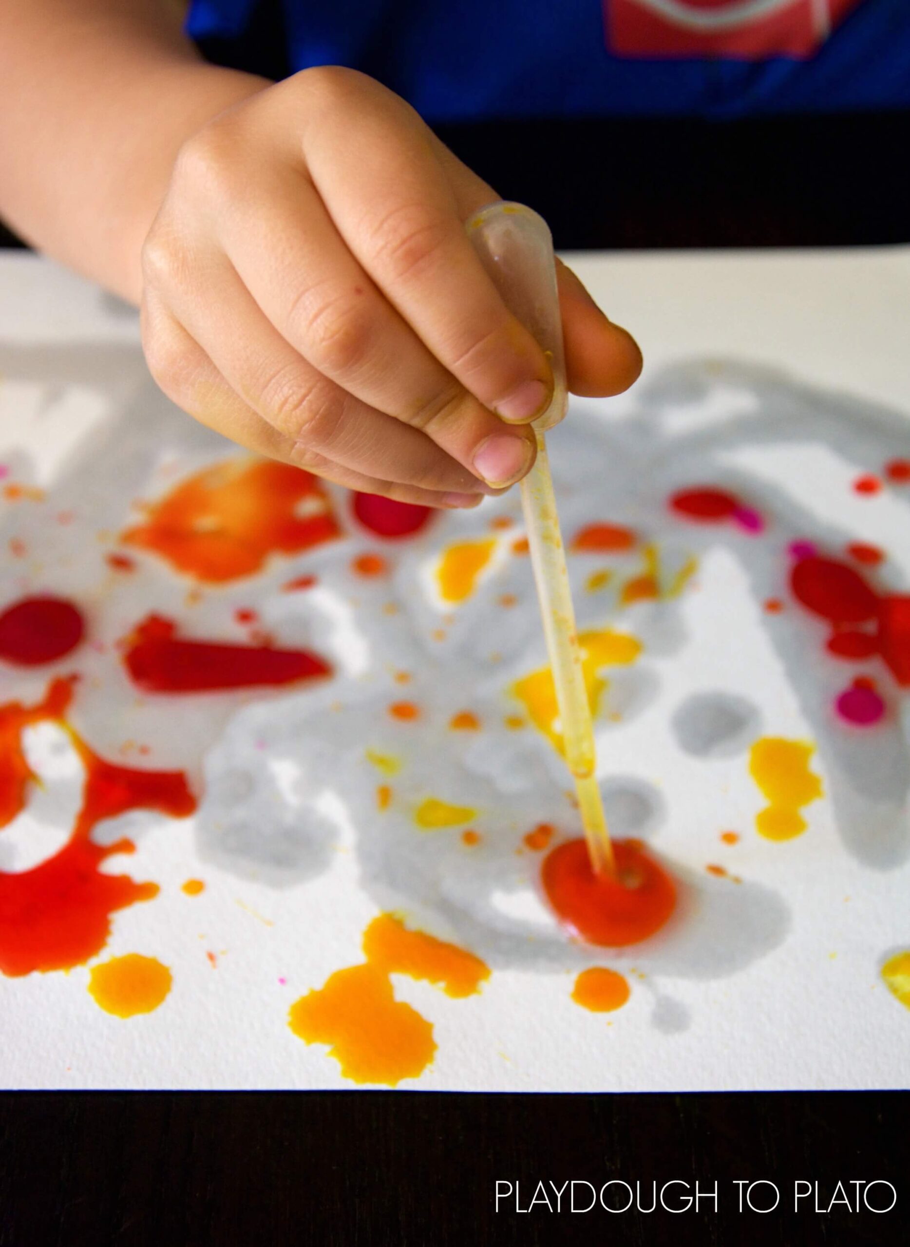 Kids' Science: Oil and Watercolor Painting - Playdough To Plato