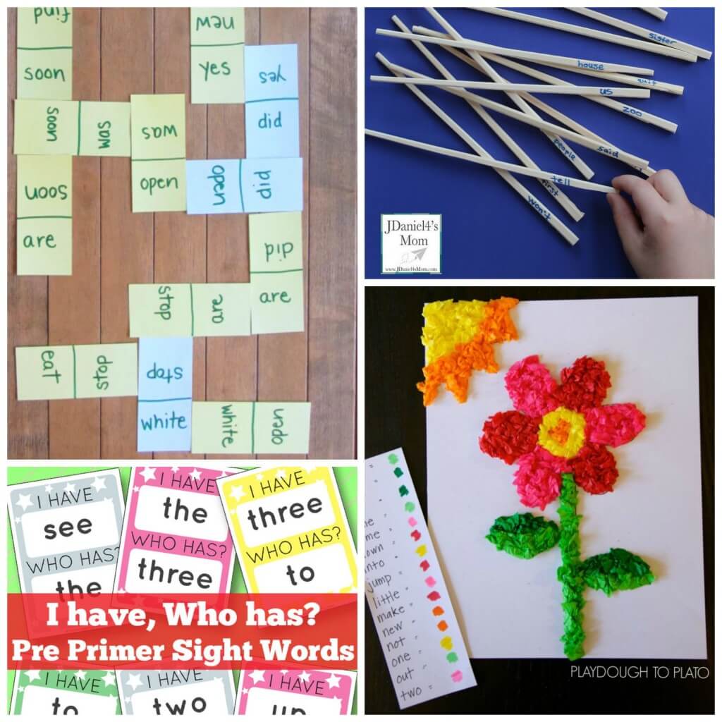 25 Super Fun Sight Word Games Playdough To Plato