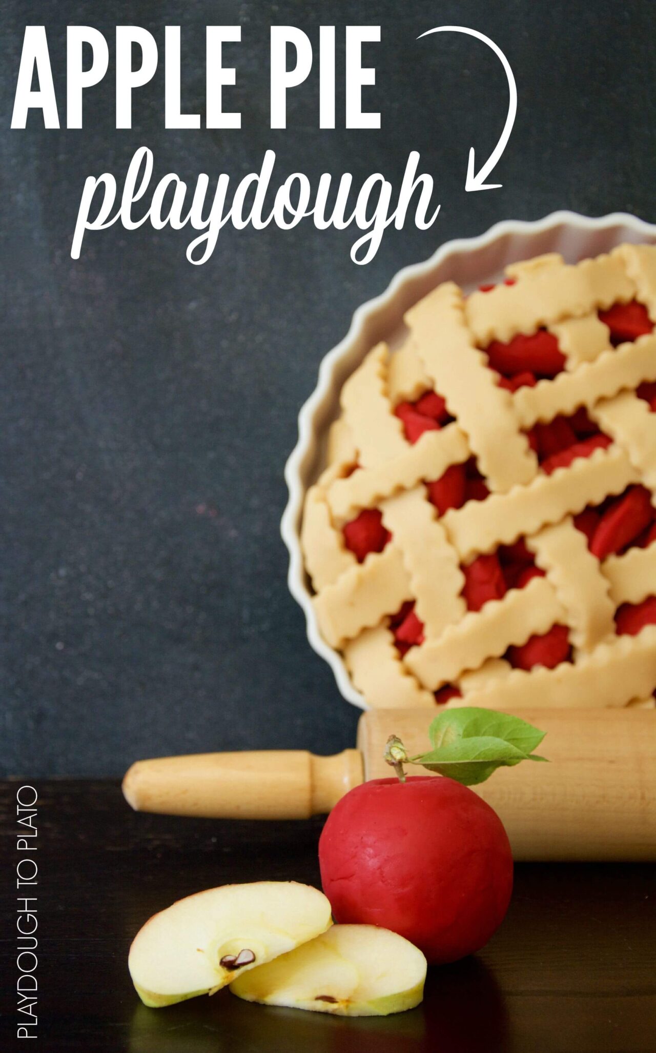 Apple Pie Playdough Recipe - Playdough To Plato