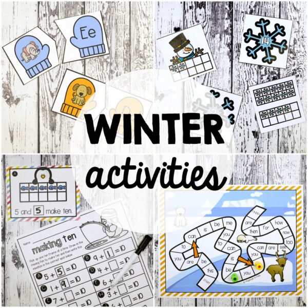 Winter Activities - Playdough To Plato