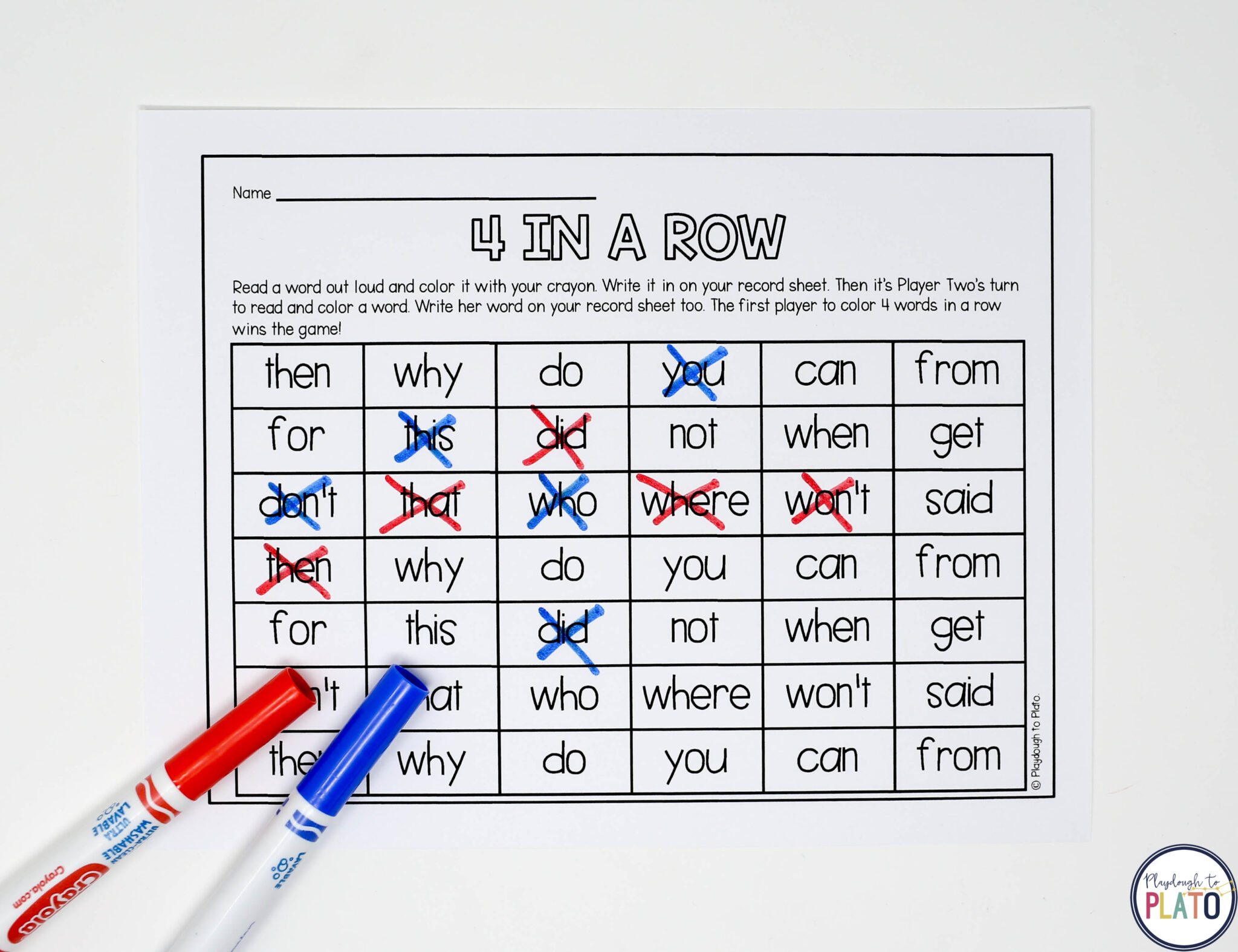 26 Editable Word Work Activities for Any Word List - Playdough To Plato