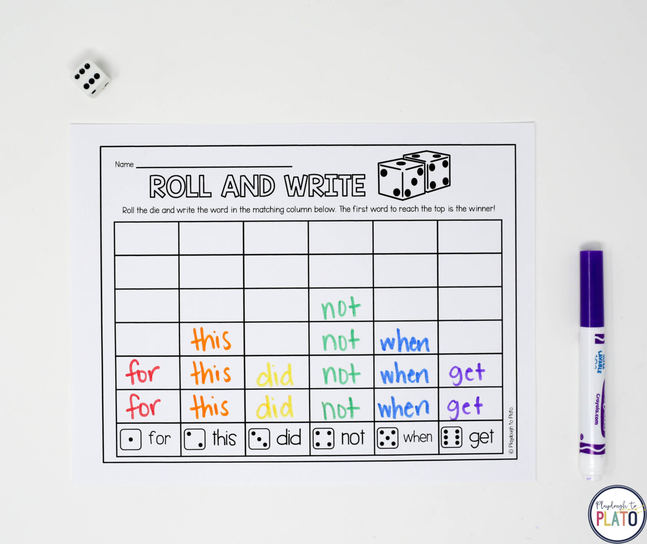 26 Editable Word Work Activities for Any Word List - Playdough To Plato