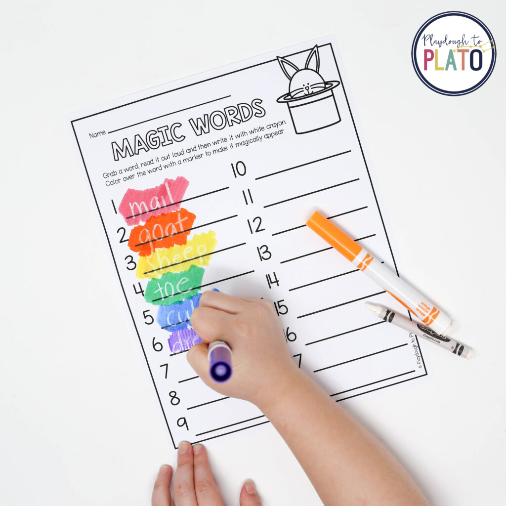 26 Editable Word Work Activities for Any Word List - Playdough To Plato