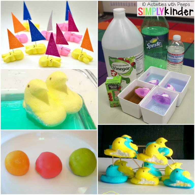 10 Peeps Science Experiments - Playdough To Plato