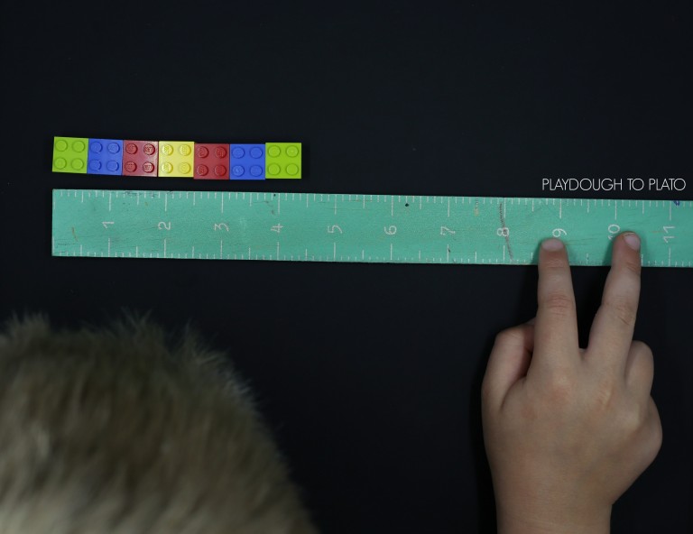 LEGO Measurement - Playdough To Plato