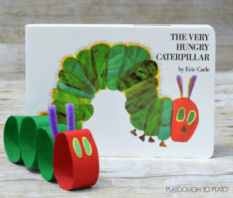 Very Hungry Caterpillar Craft - Playdough To Plato