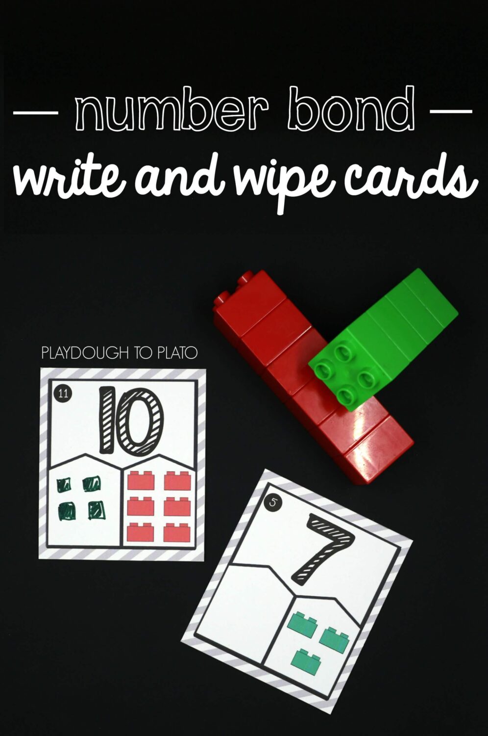 Number Bond Activity Pack - Playdough To Plato