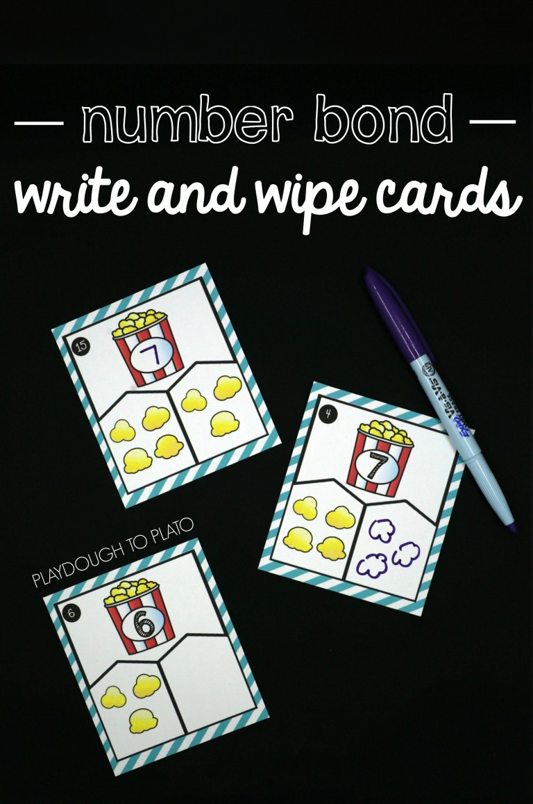 Number Bond Activity Pack - Playdough To Plato