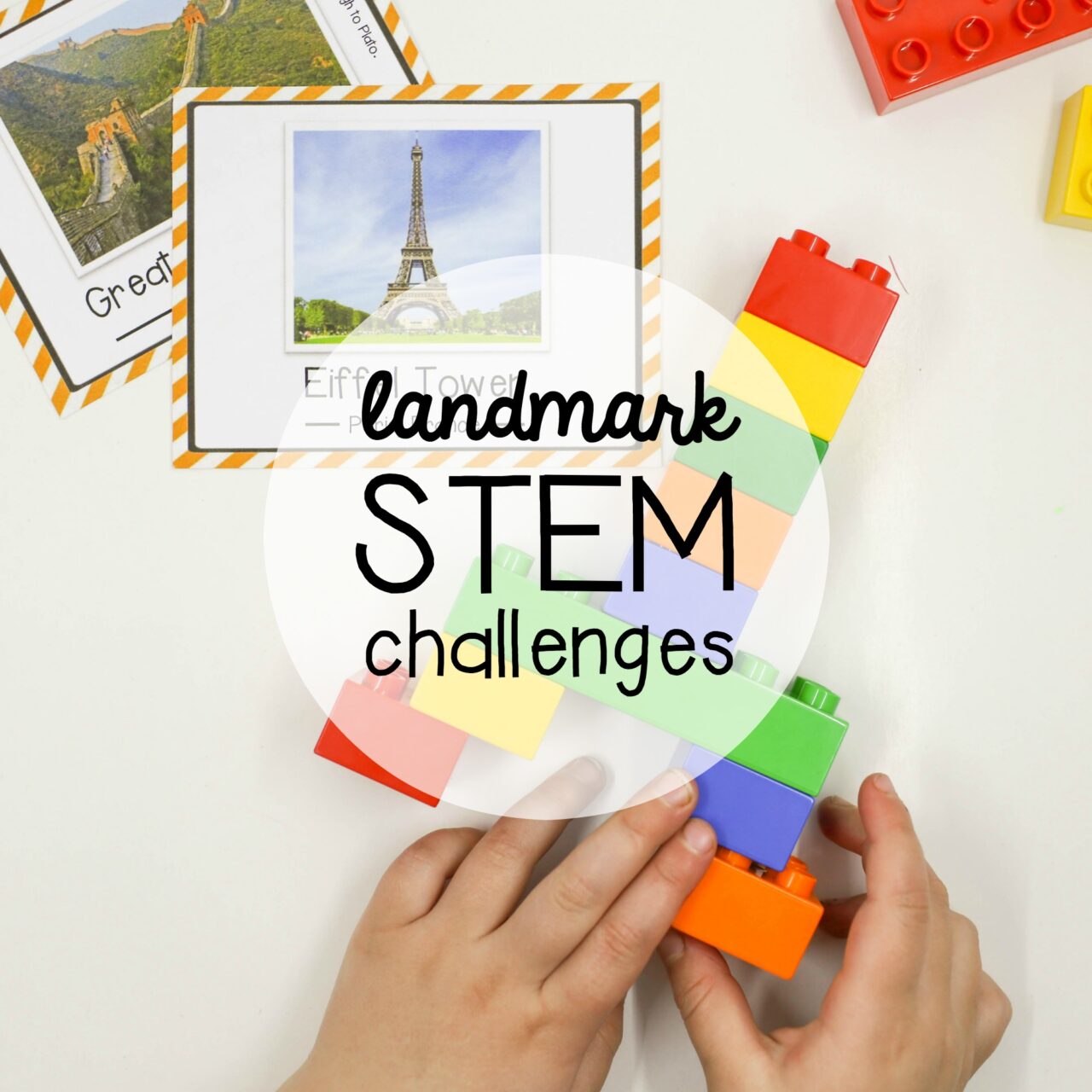 STEM Challenge: Build Famous Landmarks - Playdough To Plato