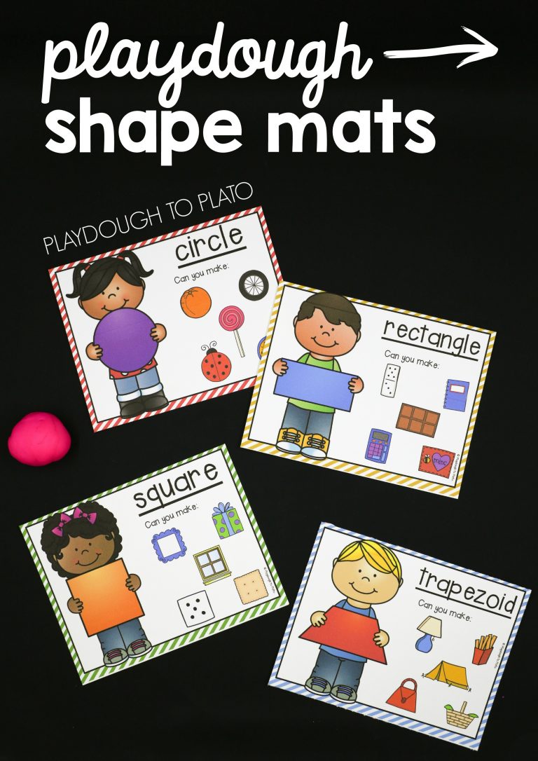 Must-try Playdough Mats - Playdough To Plato