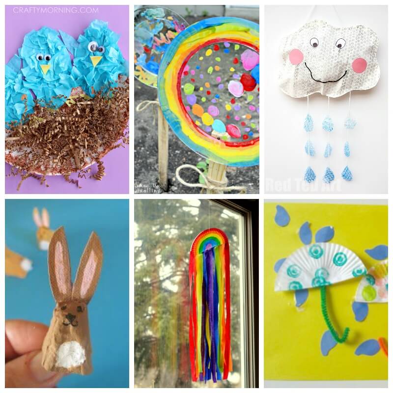 20 Spring Crafts For Kids Playdough To Plato 20 Spring Crafts For Kids Playdough To Plato