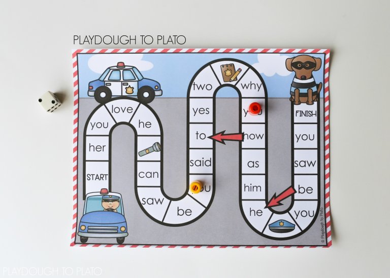 15 Word Work Board Games - EDITABLE - Playdough To Plato