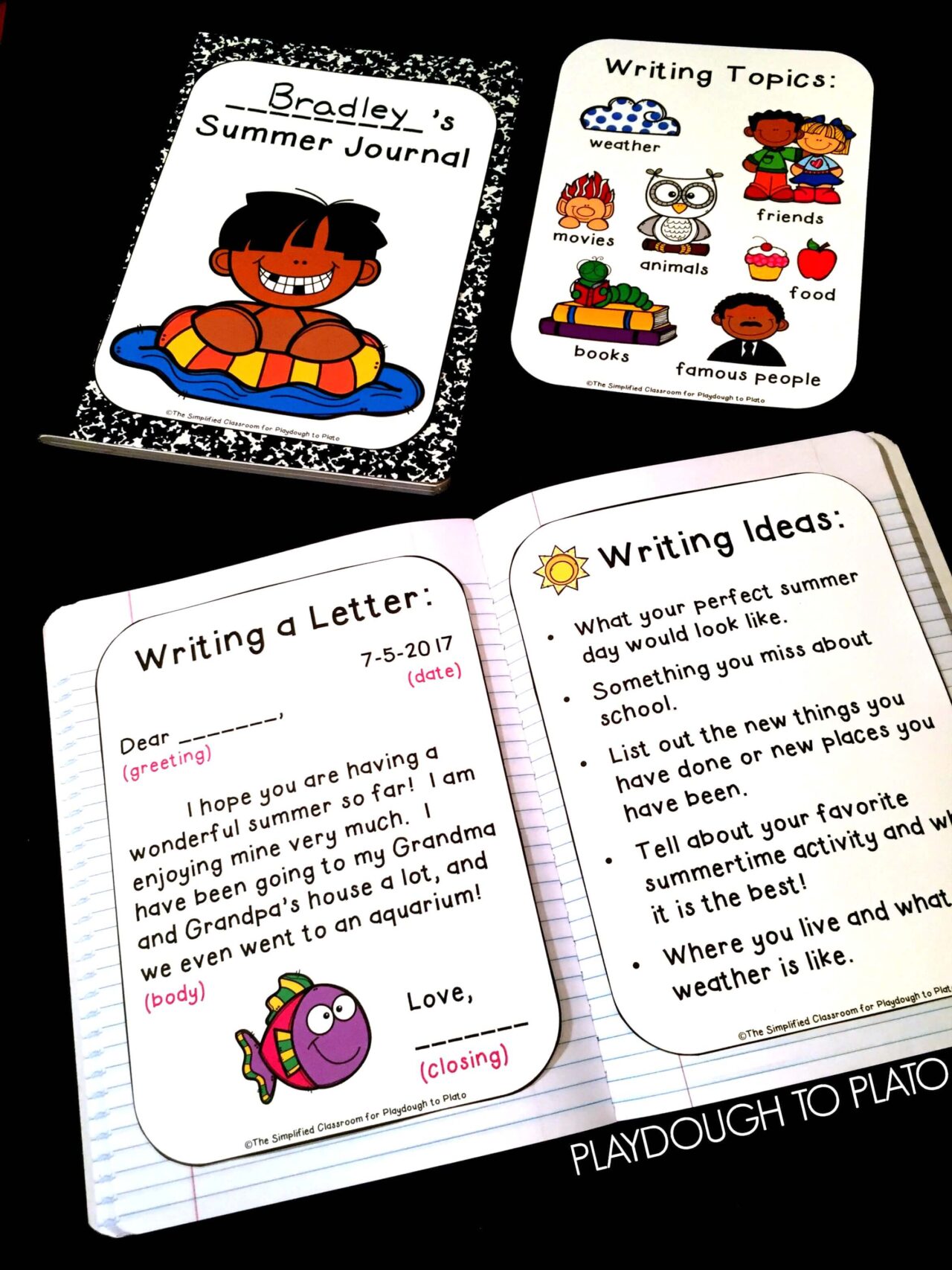 Summer Journal - Playdough To Plato