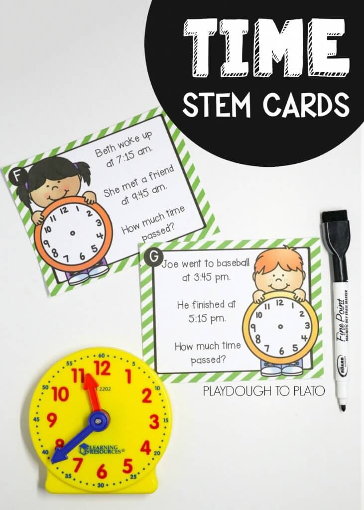 STEM Challenge: Telling Time - Playdough To Plato