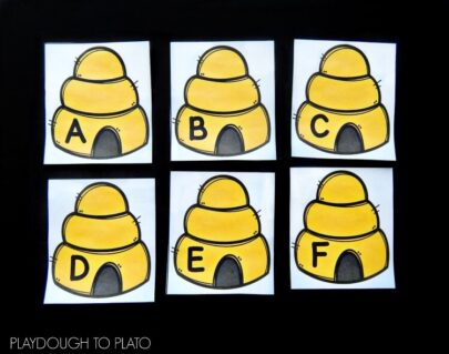 Alphabet Practice That Will Have Students Buzzing With Joy! - Playdough ...