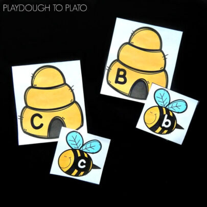 Alphabet Practice That Will Have Students Buzzing With Joy! - Playdough ...