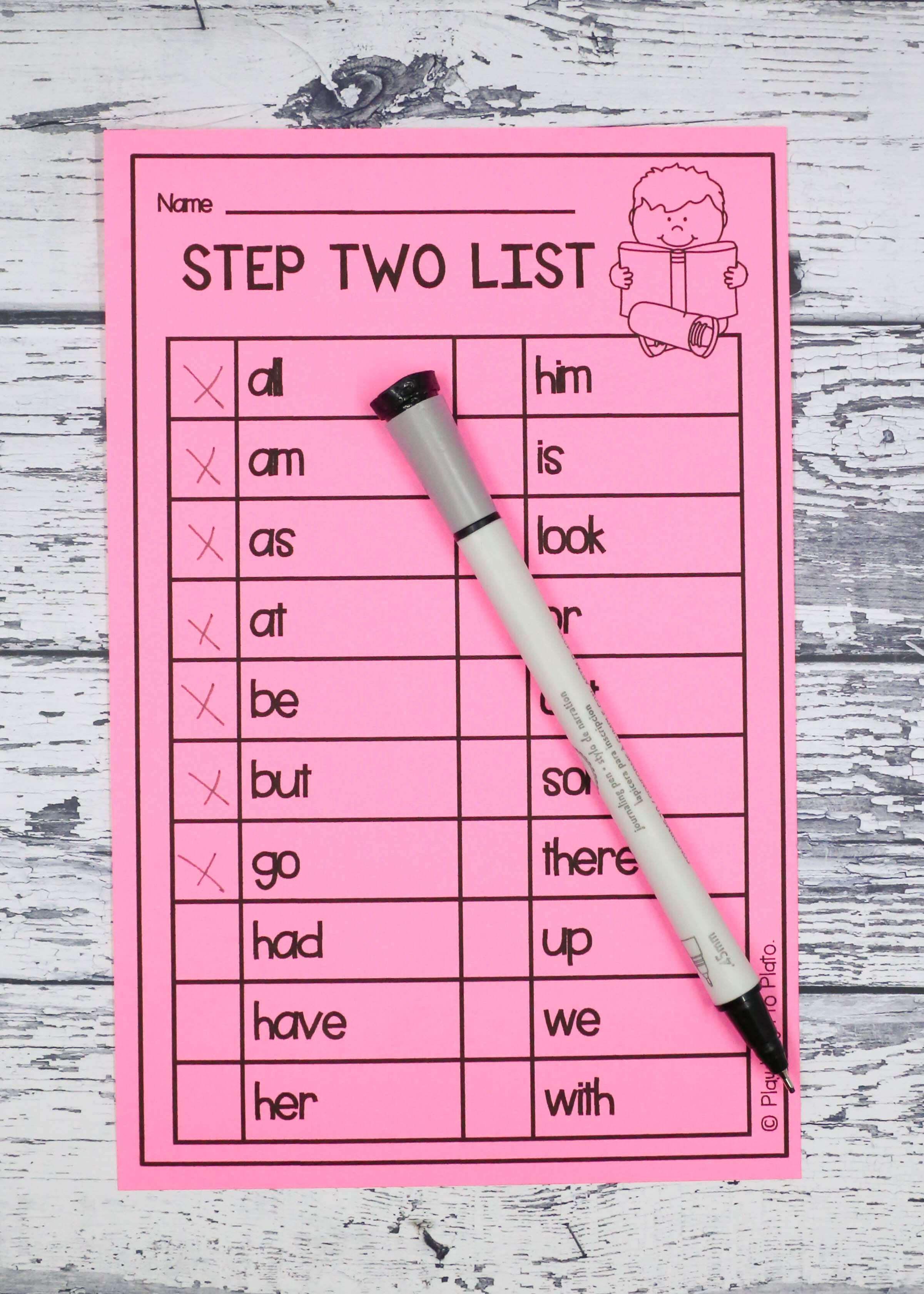 Sight Word Lists Playdough To Plato