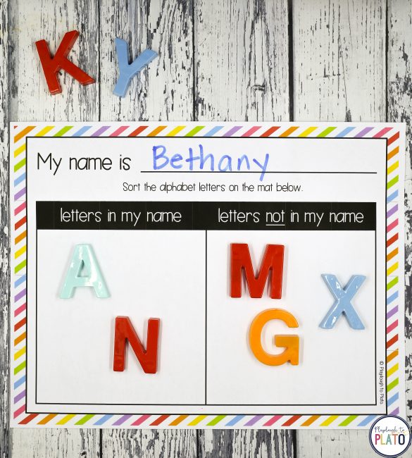 23 Alphabet Centers - Playdough To Plato