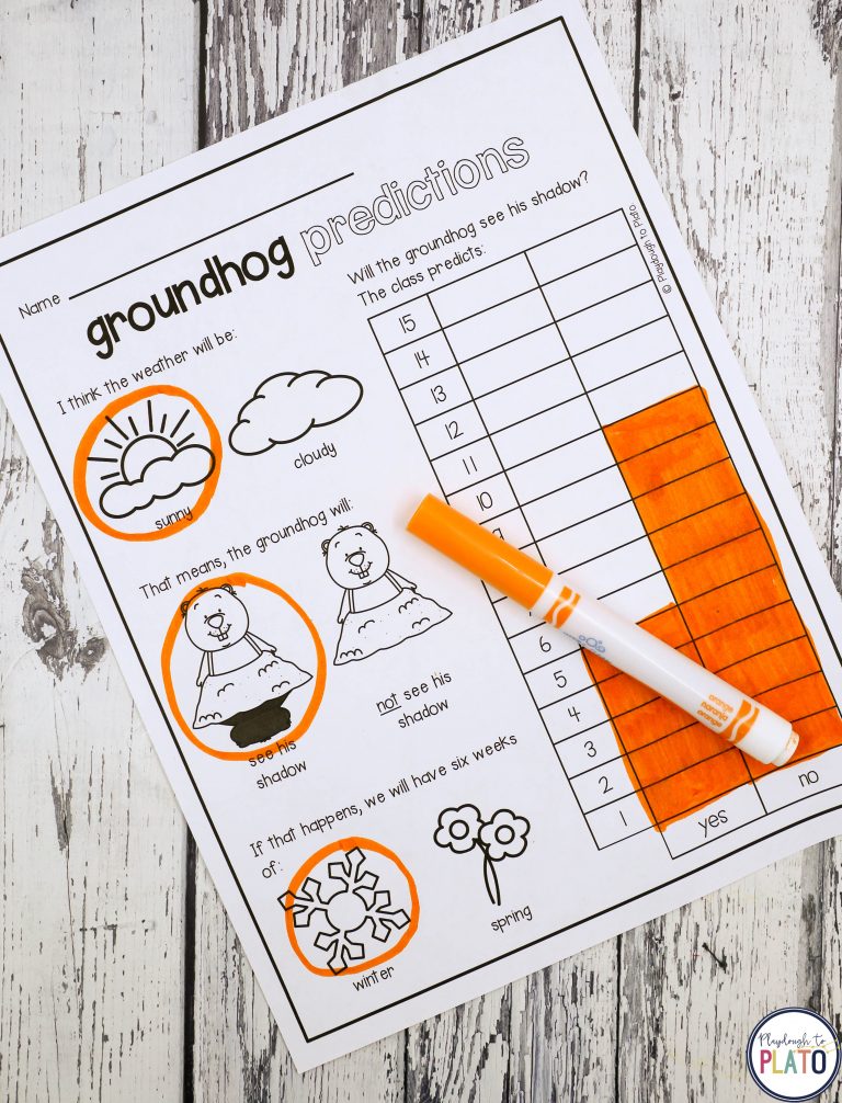 Groundhog Day Activities - Playdough To Plato