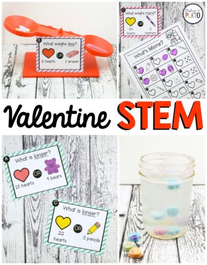 Valentine's Day STEM Challenges - Playdough To Plato
