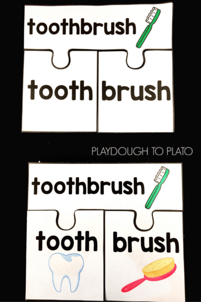 Compound Word Puzzles - Playdough To Plato