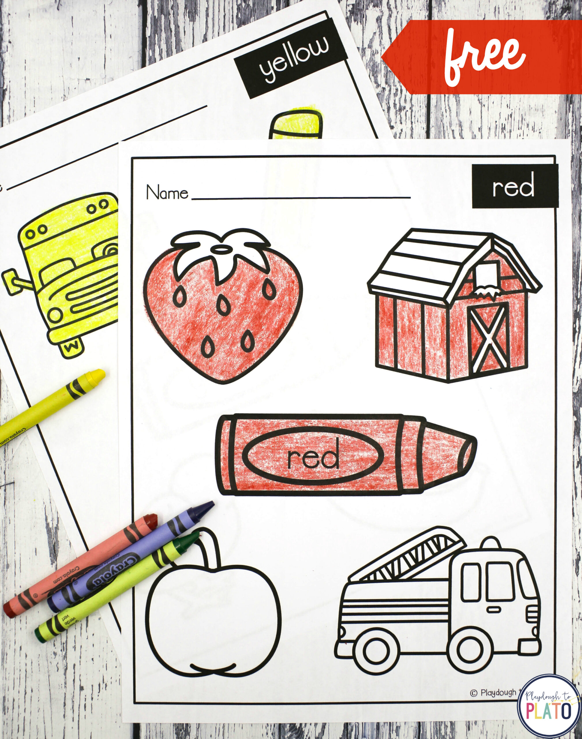 Coloring Sheets - Playdough To Plato