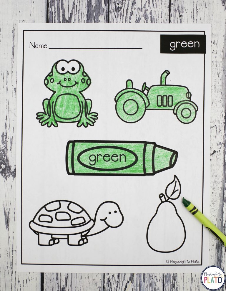 Coloring Sheets - Playdough To Plato