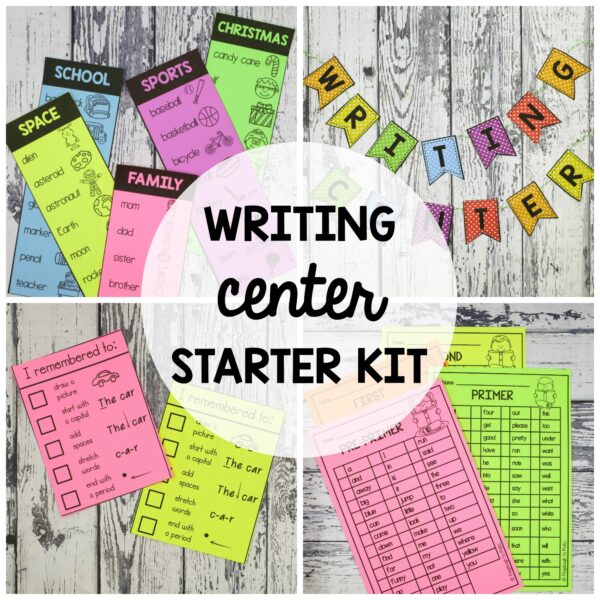 Ice Cream Writing Craftivity - Playdough To Plato