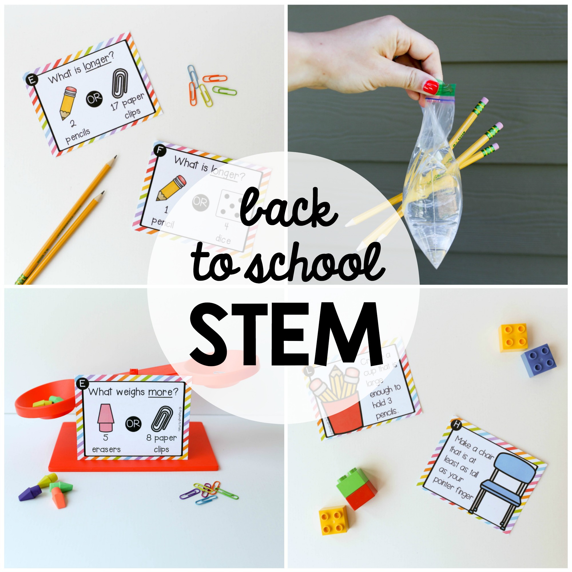 Back To School STEM Challenges Playdough To Plato Back To School STEM Challenges Playdough To Plato