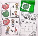 Apple Place Value - Playdough To Plato