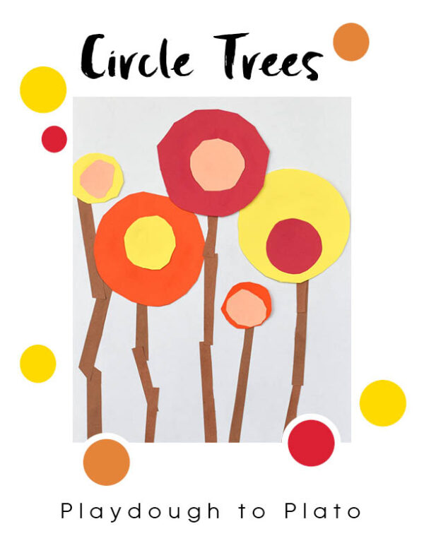 Circle Trees - Playdough To Plato