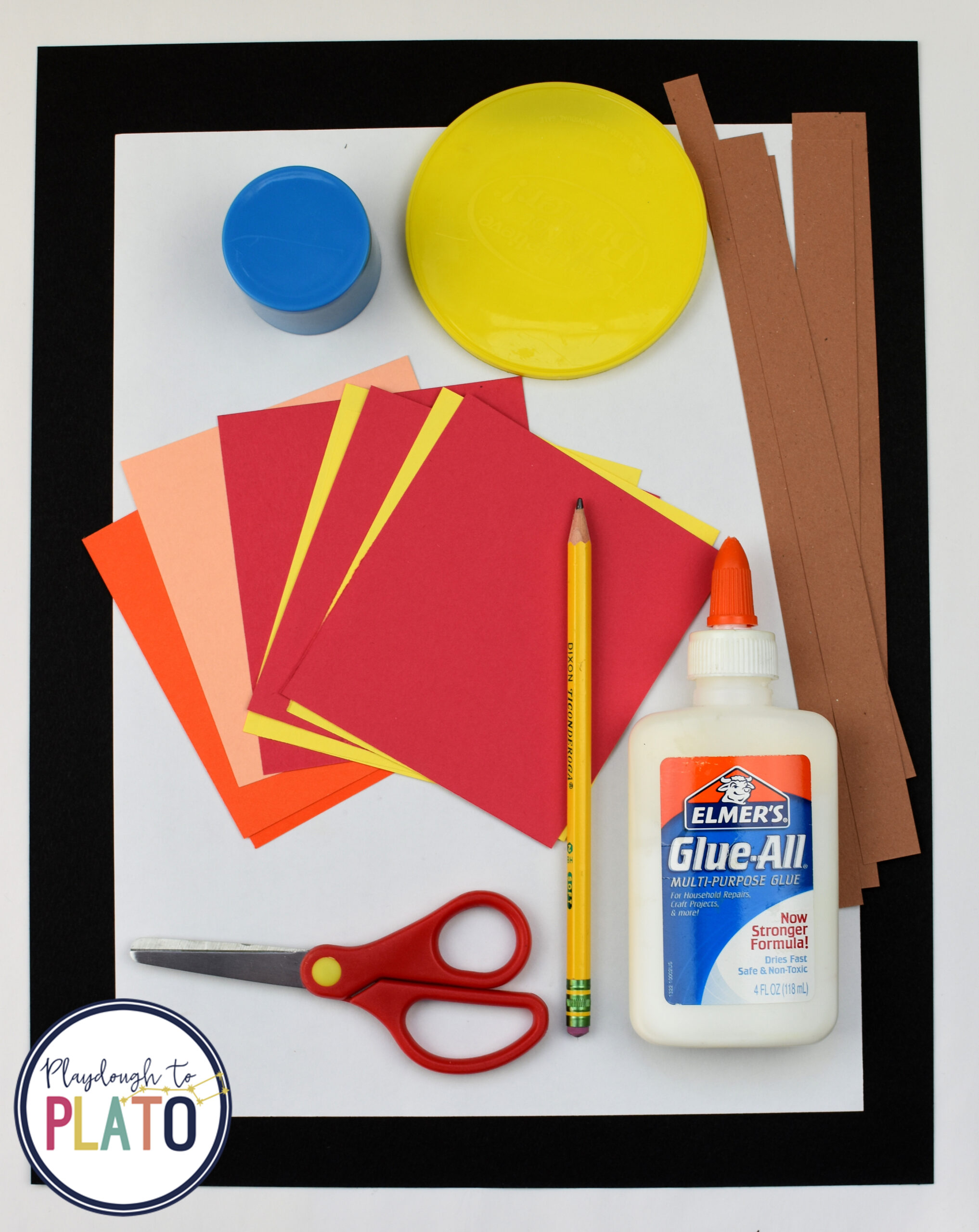 Circle Trees - Playdough To Plato