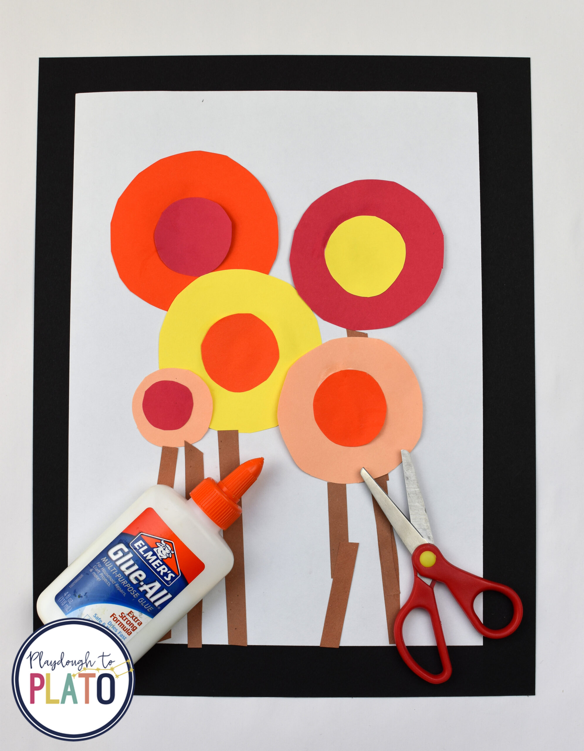 Circle Trees - Playdough To Plato