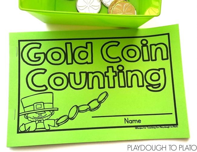 Gold Coin Counting - Playdough To Plato